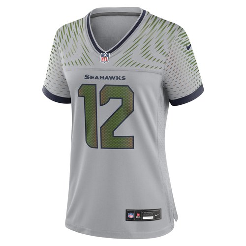 12s Seattle Seahawks Rivalries Collection Womenâ s Nike NFL Game Jersey ...