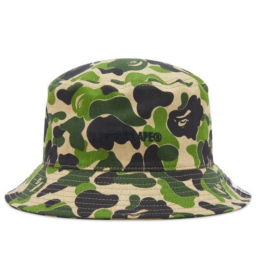 A Bathing Ape ABC Camo Bucket Hat 'Green' - 001HTK801305M-GRN | Solesense