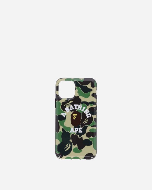 A Bathing Ape ABC Camo College iPhone 11 Case Green - 1F70182239002 ...