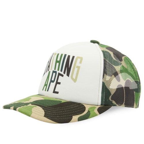 A Bathing Ape ABC Camo NYC Logo Mesh CAP 'Navy' - 001CPL301012M-GRN ...