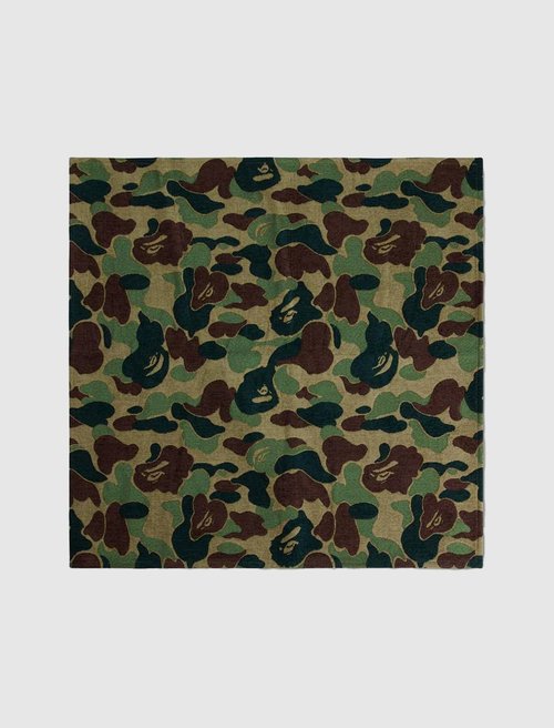 A Bathing Ape Abc Camo Rug - 001HOL301009M-GRN | Solesense