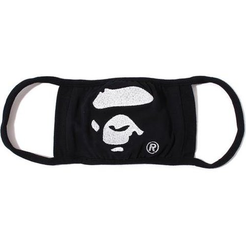 A Bathing Ape Ape Face Mask 'Black' | Solesense