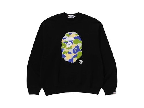 A Bathing Ape Ape Head New Jersey Store Exclusive Crewneck 'Black ...