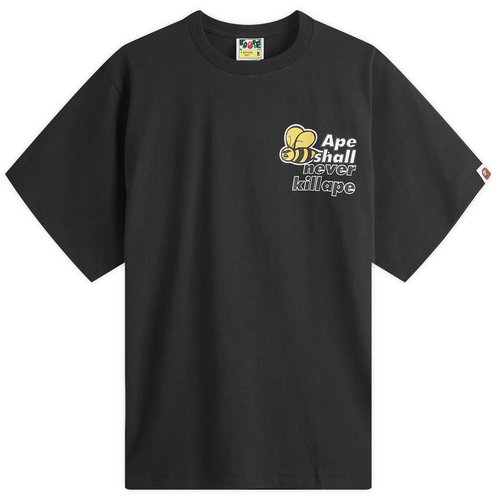A Bathing Ape ASHKA Bee Logo T-Shirt 'Black' - 001TEK301045M-BLK ...