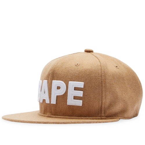 A Bathing Ape Bape Patch Snap Back Cap 'Beige' - 001CPJ801009M-BGE ...