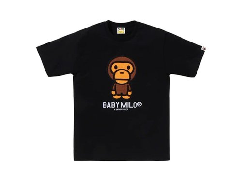 A Bathing Ape Boa Milo Bapec Tee 'Black' | Solesense