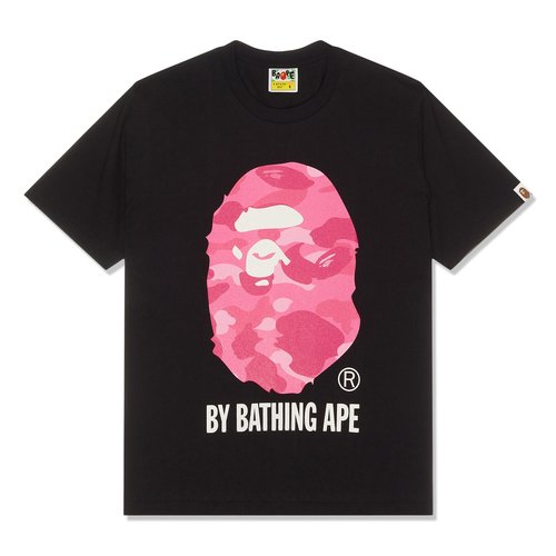 A Bathing Ape Color Camo by Bathing Ape Tee 'Black/Pink ...