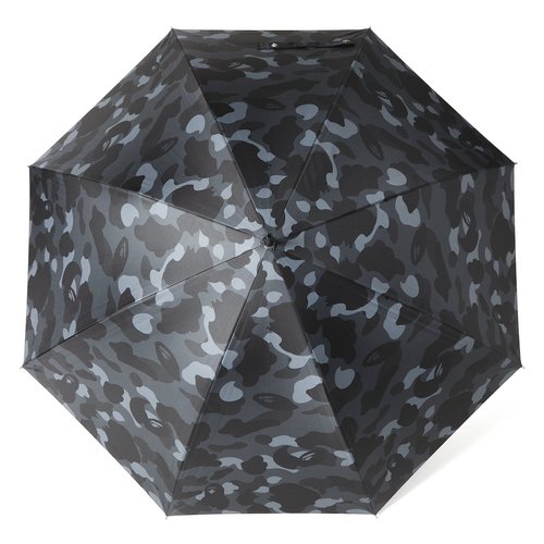 A Bathing Ape Color Camo Umbrella 'Black' - 001GDK301015MBLK | Solesense