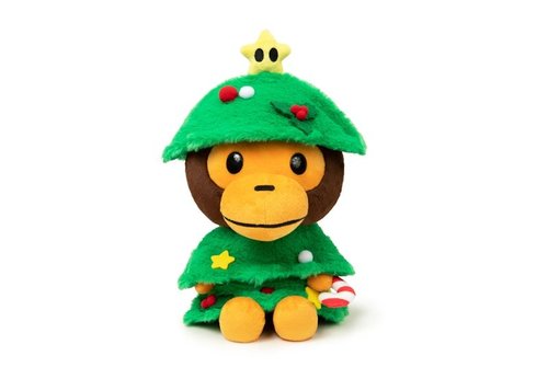 A Bathing Ape Milo Christmas Tree Plush Doll 'Multicolor' | Solesense