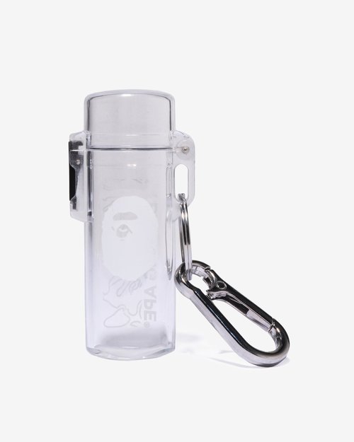 A Bathing Ape Neon Camo Lighter Case Keychain 'Clear' - 1K30-182-011 ...