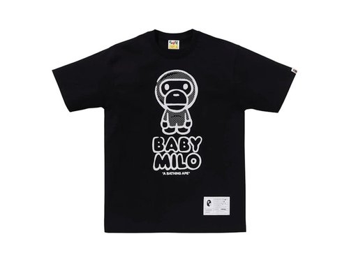 A Bathing Ape x Joshua Vides Milo Tee 'Black' | Solesense