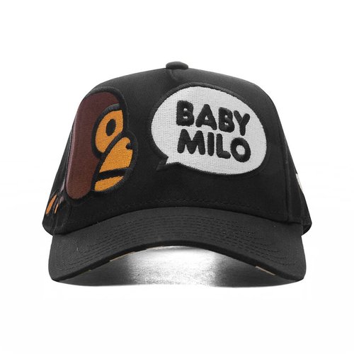 New Era x A Bathing Ape Big Milo 9Forty Cap 'Black' - 002CPL333901C-BLK ...