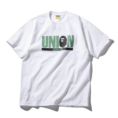 A Bathing Ape x Union 30th Anniversary Tee 'White' | Solesense