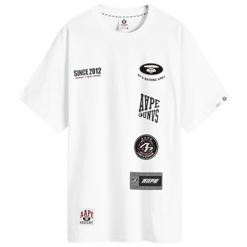 AAPE by A Bathing Ape White Fancy Main T-shirt 'WHX White ...