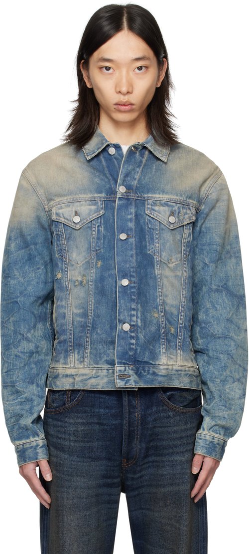 Acne Studios Blue 2006M Goldmine Denim Jacket 'Auz Mid Blue' - C90196 ...