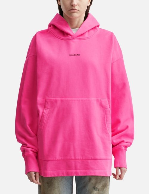 Acne Studios Logo Hoodie 'Neon Pink' | Solesense