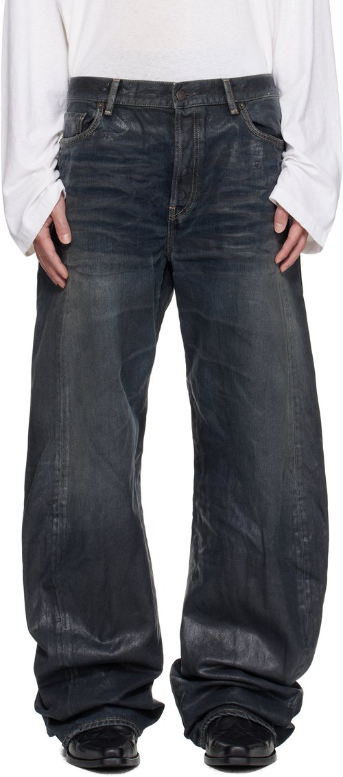 Acne Studios Loose Fit 2006M Jeans 'Black' - B00434-900 | Solesense