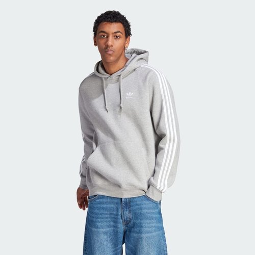 adidas Adicolor Classics 3-Stripes Hoodie 'Medium Grey Heather ...