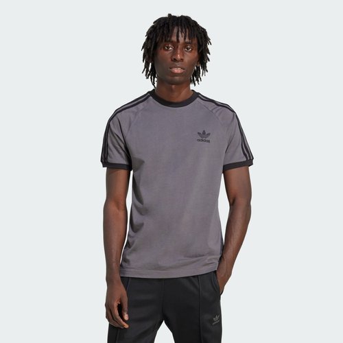 adidas Adicolor Classics 3-Stripes Tee 'Grey Five/Black' - JY1373 ...