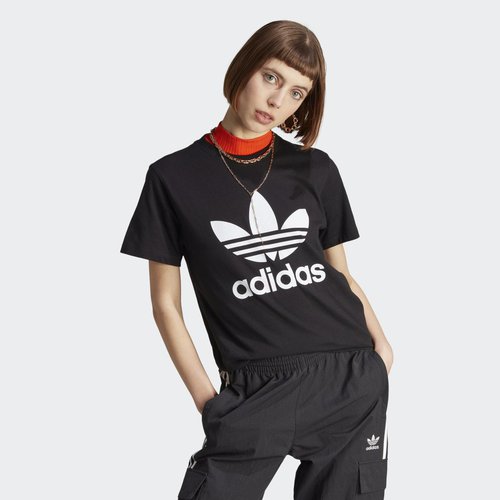 adidas Adicolor Classics Trefoil Tee 'Black' - IK4035 | Solesense