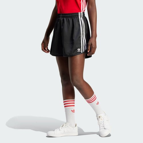 adidas Adicolor Satin Sprint Shorts 'Black' - IU2528 | Solesense