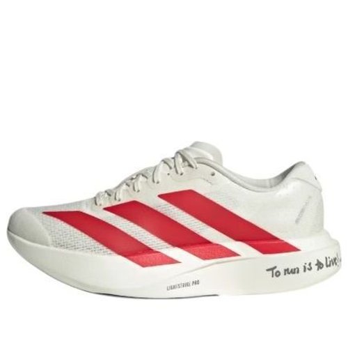 adidas Adizero Evo SL | Cream | Size 5 'To Run is to Live!' - JS1183 ...