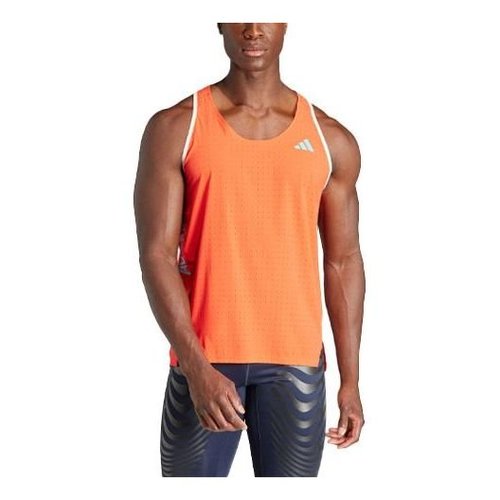 adidas Adizero Running Singlet 'Bright Orange' - IQ4926 | Solesense