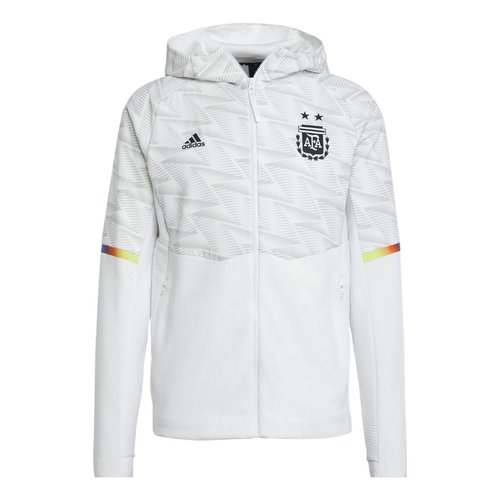 adidas Argentina Game Day Travel Full-Zip Hoodie 'White' - IC4444 ...
