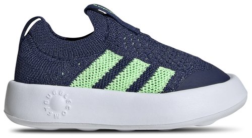 adidas Bubble Comfy I 'Lime Green/Dark Blue/White' - JR5989 | Solesense