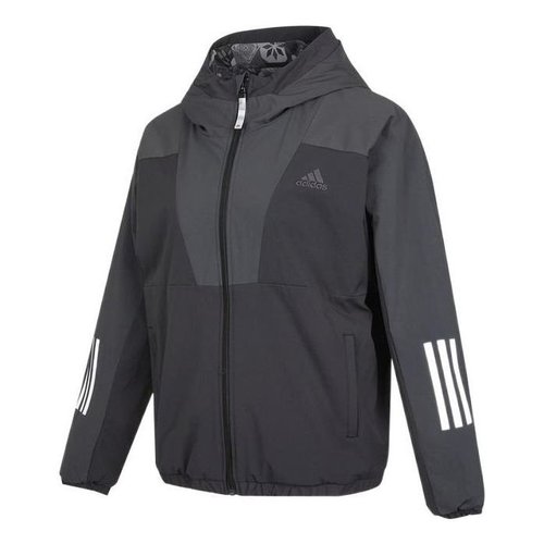 adidas CNY MID JKT Reversible Sports Hooded Jacket 'Black' - HC2801 | Solesense