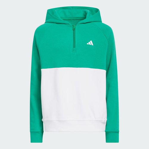 adidas Colorblock Hoodie 'Court Green' - HR3074 | Solesense