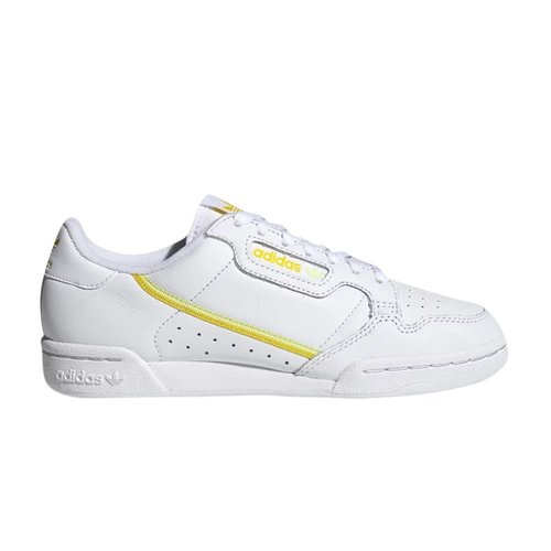 adidas Continental 80 'White Semi Frozen Yellow' - EE5561 | Solesense