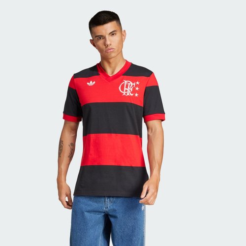 adidas CR Flamengo '81 Home Jersey 'Better Scarlet/Black' - JF0433 ...