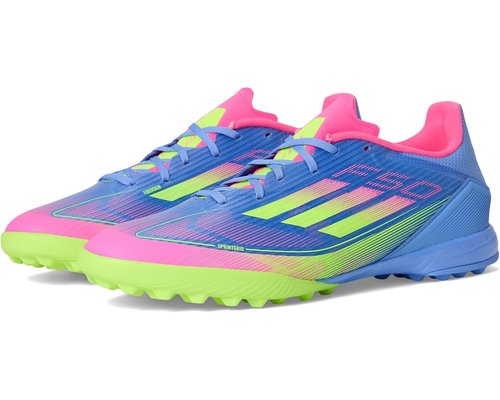 adidas F50 League Turf 'Blue Fusion/Lucid Lemon/Lucid Pink' - IE1230 ...