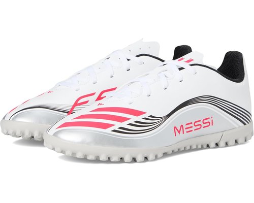 adidas F50 Messi Club Turf 'Cloud White/Lucid Red/Silver Metallic ...