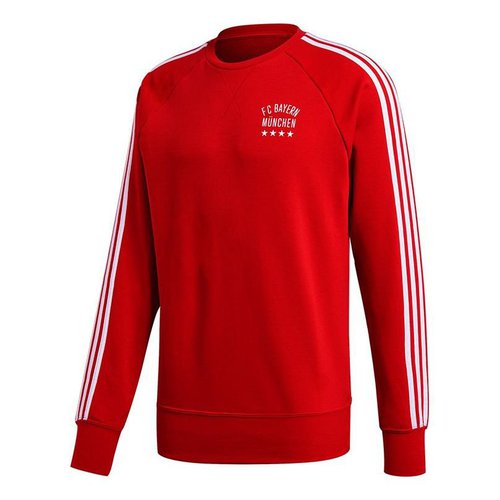adidas FCB GRA CR SWT Bayern Munich Football Sweatshirt Red 'RED ...