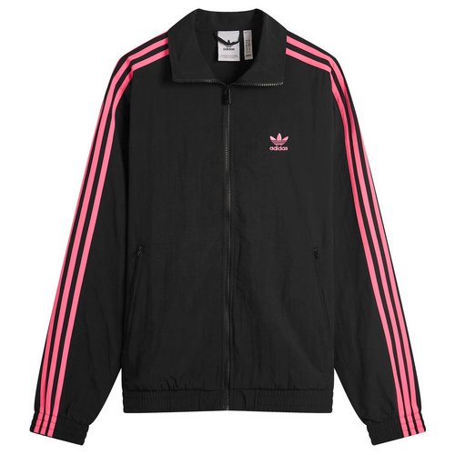 adidas Firebird Track Top 'Black/Lucid Pink' - JY1332 | Solesense