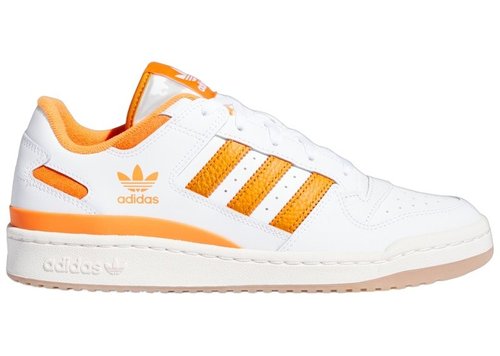 adidas Forum Low CL | Size 8.5 'White Orange Gum' - IH7831 | Solesense
