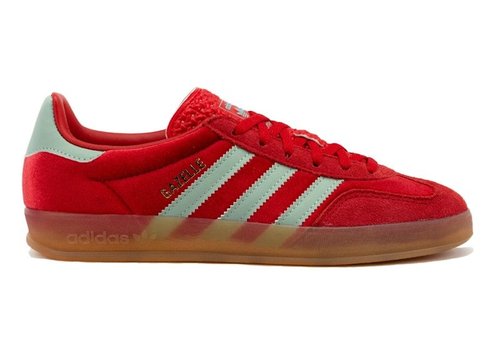 adidas Gazelle Indoor 'Better Scarlet Green Velvet' - IG6786 | Solesense