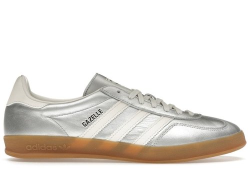 adidas Gazelle Indoor 'Silver Metallic White' - JR1206 | Solesense
