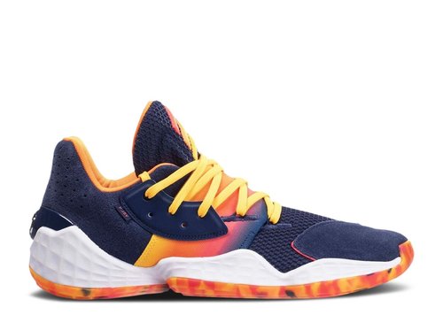 adidas Harden Vol. 4 'Tech Indigo Solid Gold' - FX9199 | Solesense