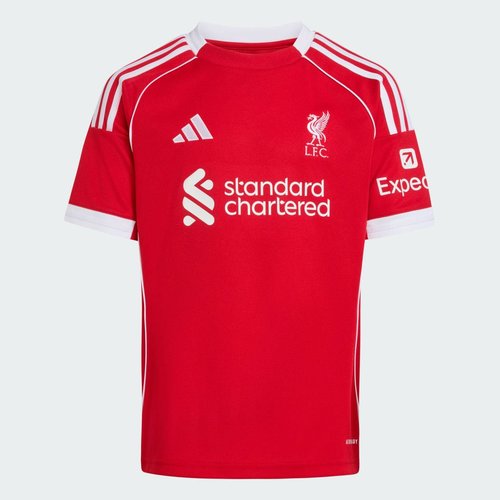 adidas Liverpool FC 25/26 Home Jersey 'Strawberry Red/Soccr-Lvp-42u ...