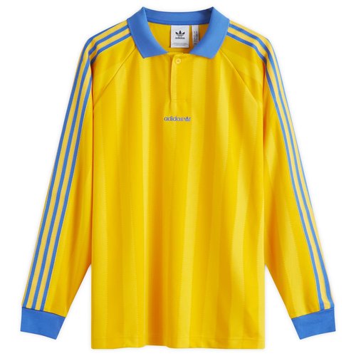 adidas Long Sleeve Jersey 'Crew Yellow' - IX9596 | Solesense