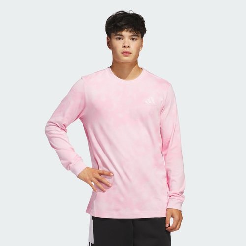 adidas Long Sleeve Tech Tee 'Clear Pink/Light Pink' - JN9332 | Solesense