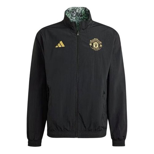 adidas Manchester United Stone Roses Anthem Jacket 'Black' - IP9186 ...
