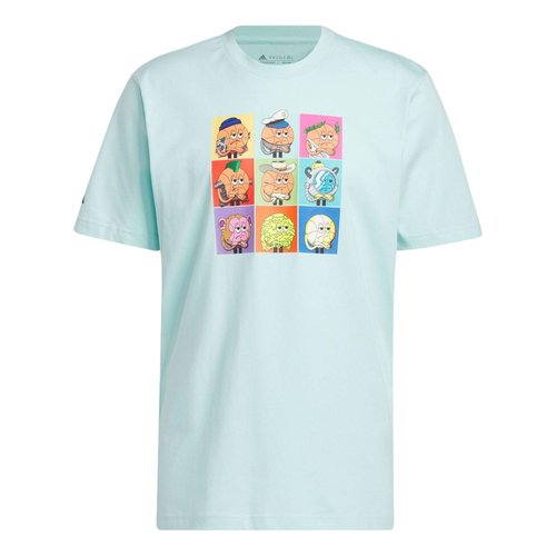 adidas Metaverse Lil' Stripe PFP Tee 'Turquoise' 'Blue' - IM4612 ...