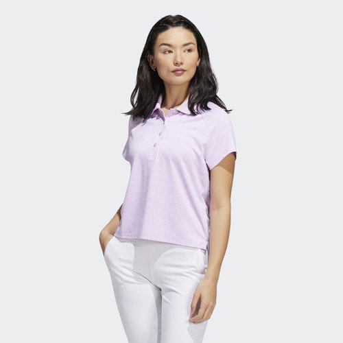 adidas Mélange Polo Shirt 'Bliss Lilac' - HG6962 | Solesense