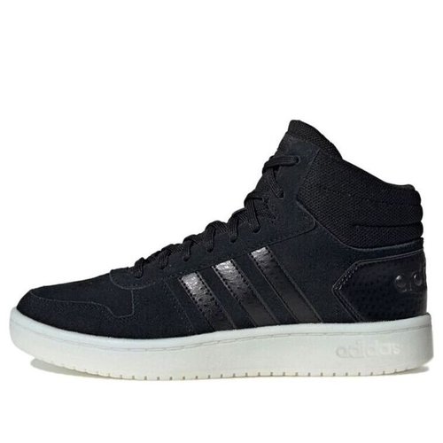 adidas Hoops 2.0 Mid 'Black White' - EE7893 | Solesense