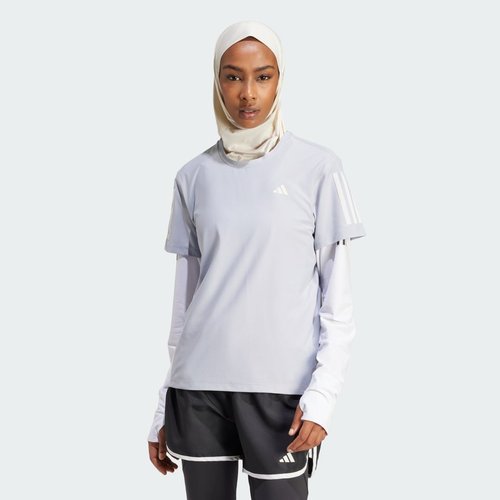 adidas Own The Run Tee 'Halo Silver' - IP2041 | Solesense