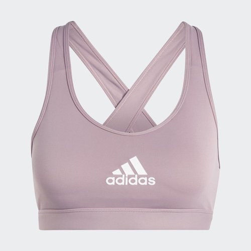 adidas PowerReact Train Medium-Support Bra 'Magic Mauve/White' - HR2892 ...